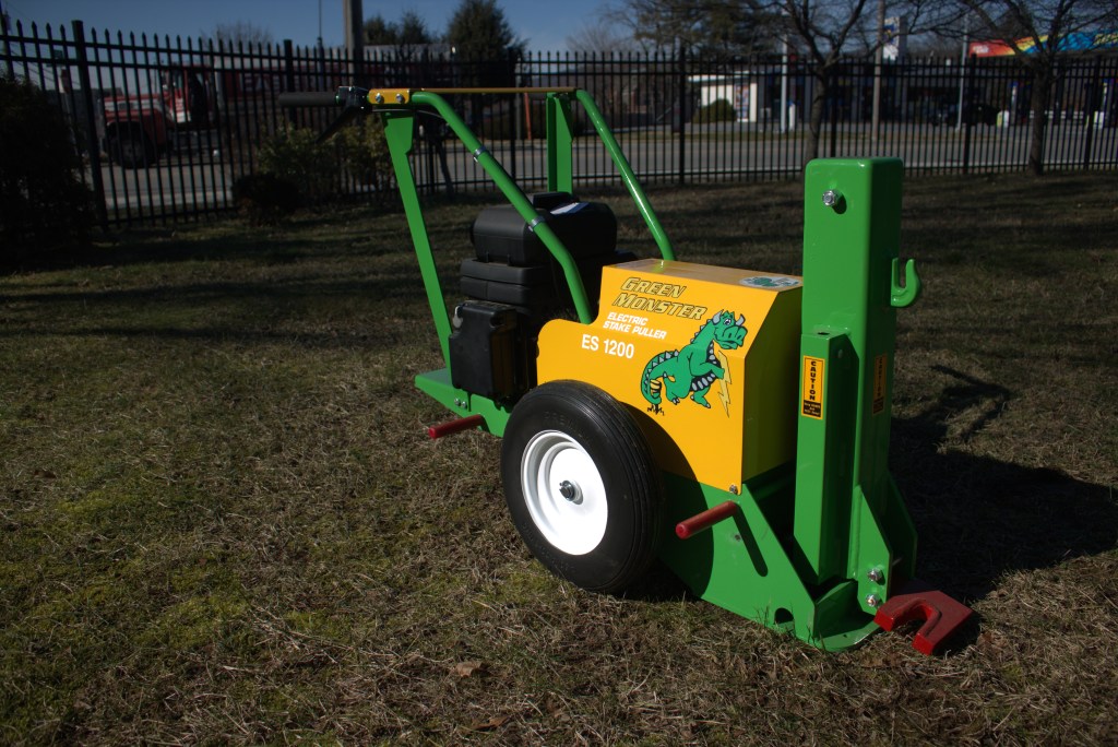 ES1200 Battery Operated Hydraulic Stake Puller - Green Monster ...
